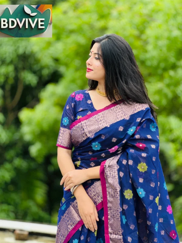 Premium Katan Saree Price in Bangladesh | Shop Royal Wedding Sarees